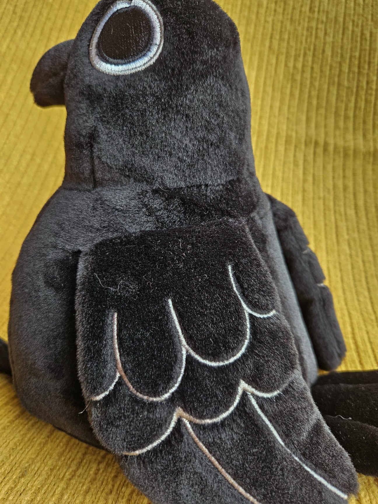 Crow plush – Fairylogue Press