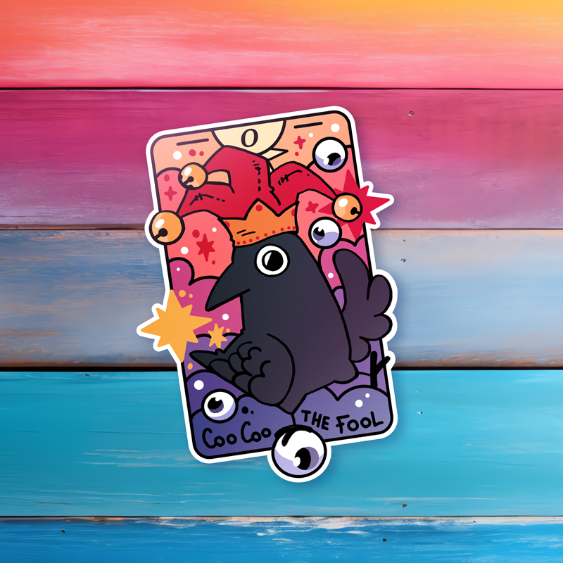 Fool sticker – Fairylogue Press