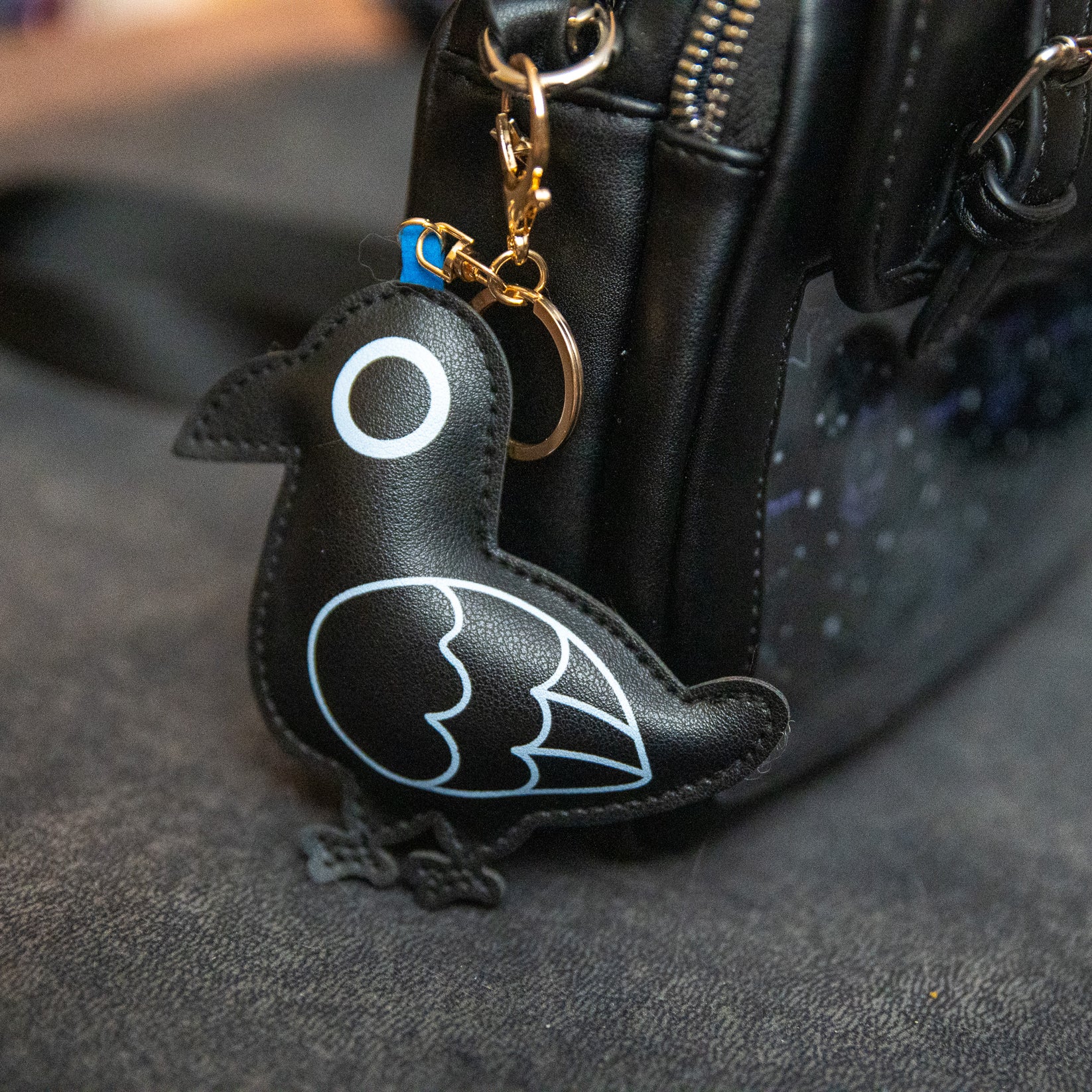 Crow keychain – Fairylogue Press
